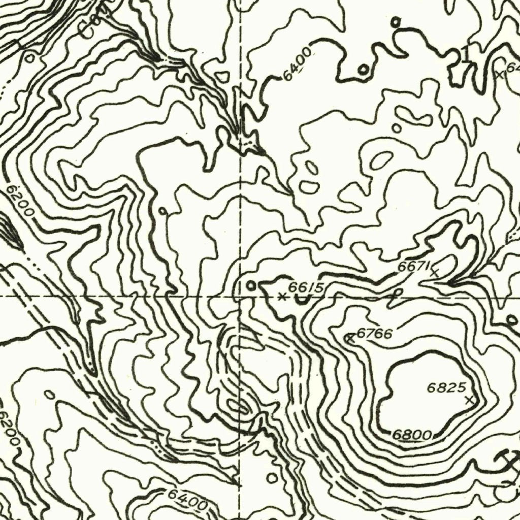 La Sal West, UT (1954, 24000-Scale) Map by United States Geological ...