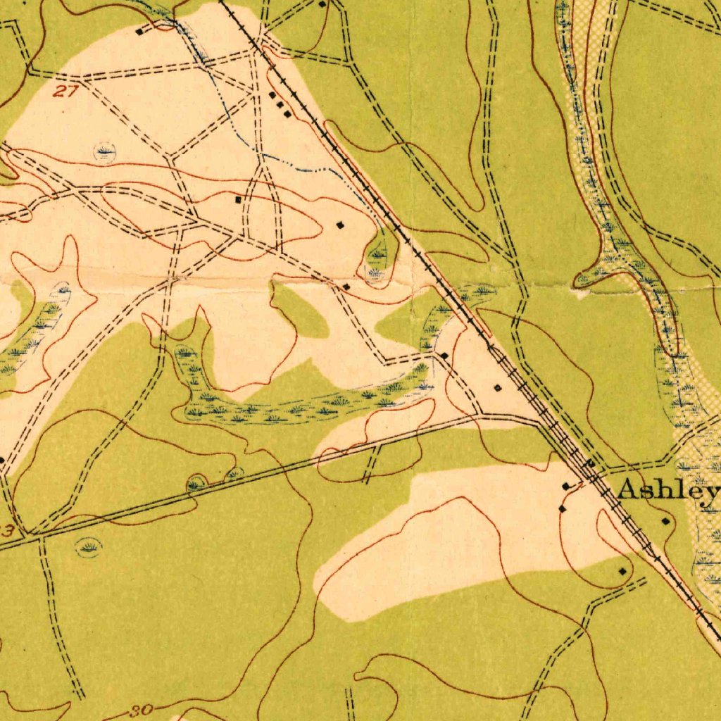 Ladson, SC (1919, 21120-Scale) Map by United States Geological Survey ...