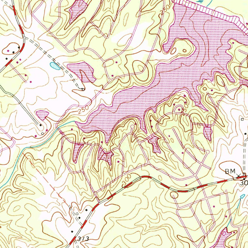 Ladysmith, VA (1966, 24000-Scale) Map by United States Geological ...