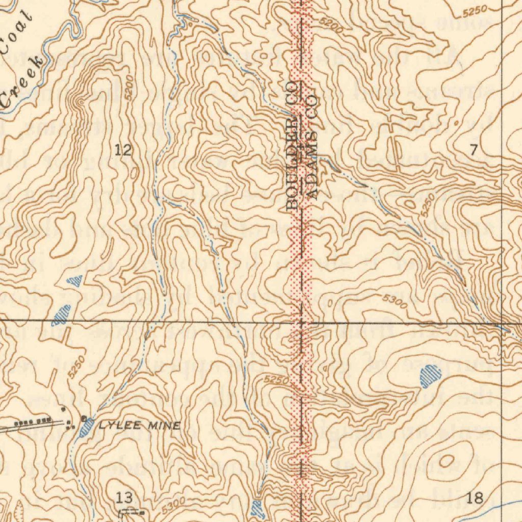 Lafayette, CO (1944, 31680-Scale) Map by United States Geological ...