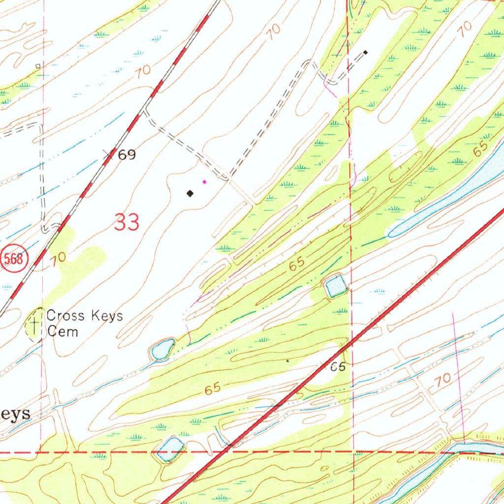 Lake Bruin, LA (1963, 24000-Scale) Map by United States Geological ...