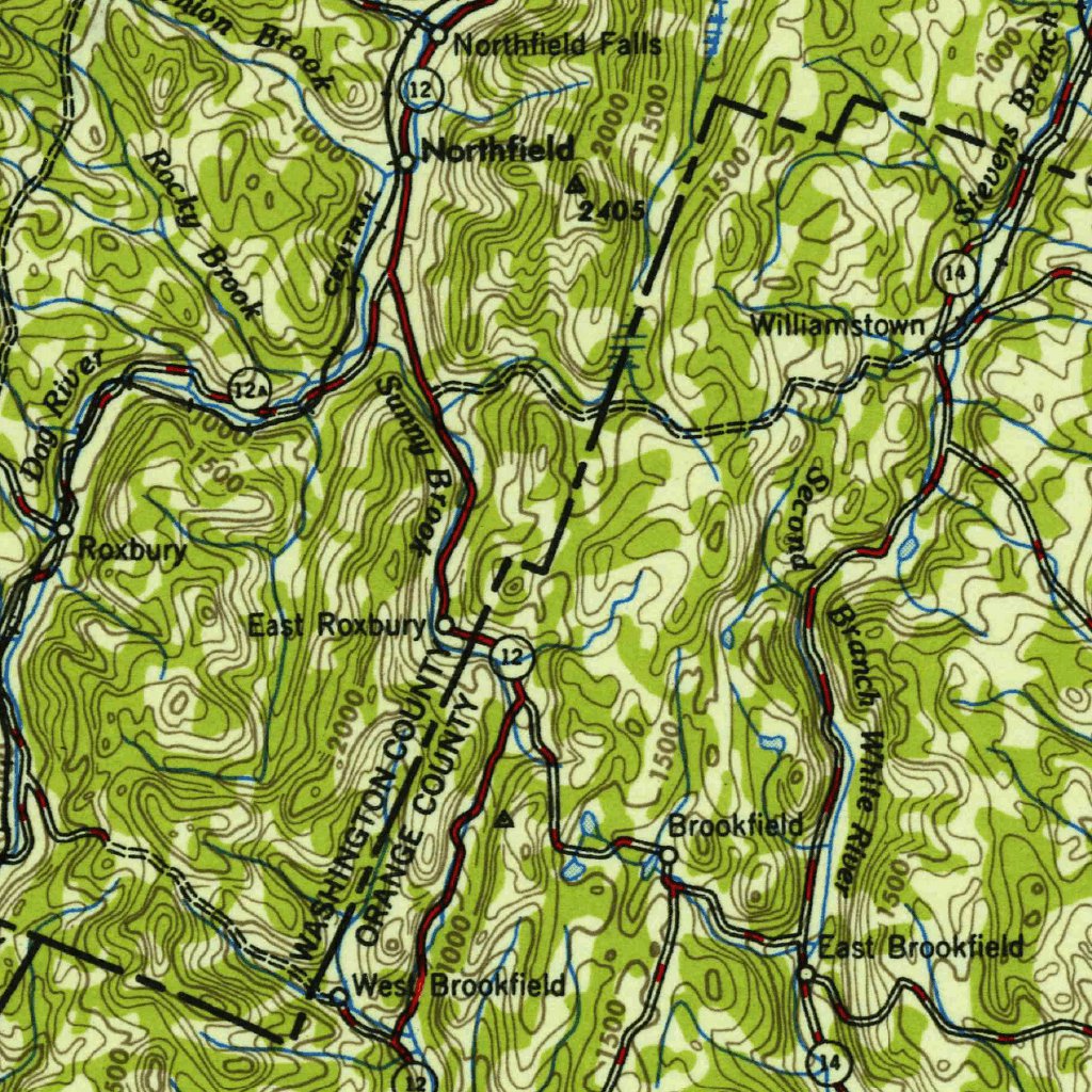 Lake Champlain, NY-VT-NH (1950, 250000-Scale) Map by United States ...