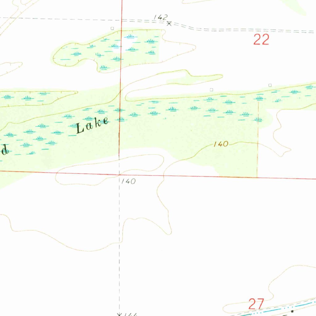 Lake Cheatham, AR-MS (1972, 24000-Scale) Map by United States ...