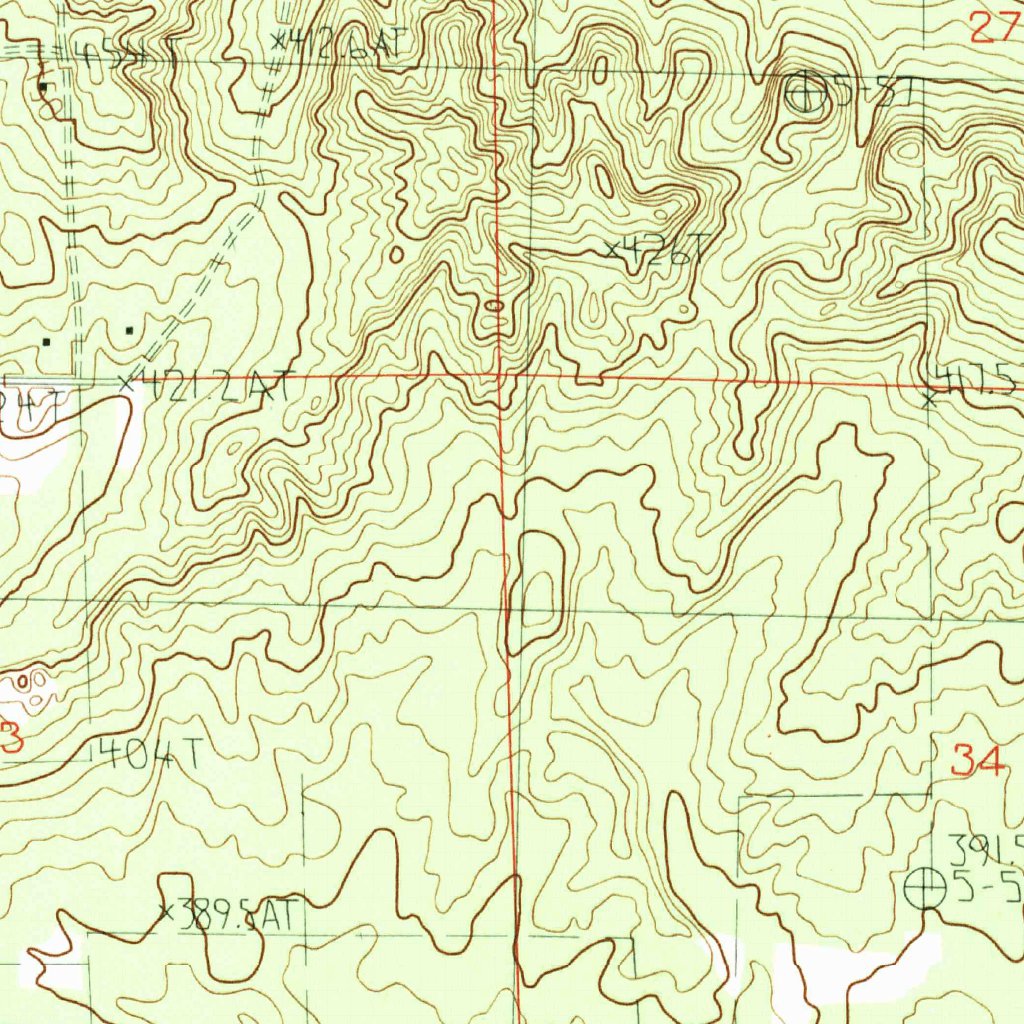 Lake City, MI (1983, 25000-Scale) Map by United States Geological ...
