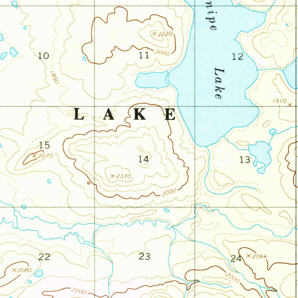 Lake Clark C-4, AK (1954, 63360-Scale) Map by United States Geological ...