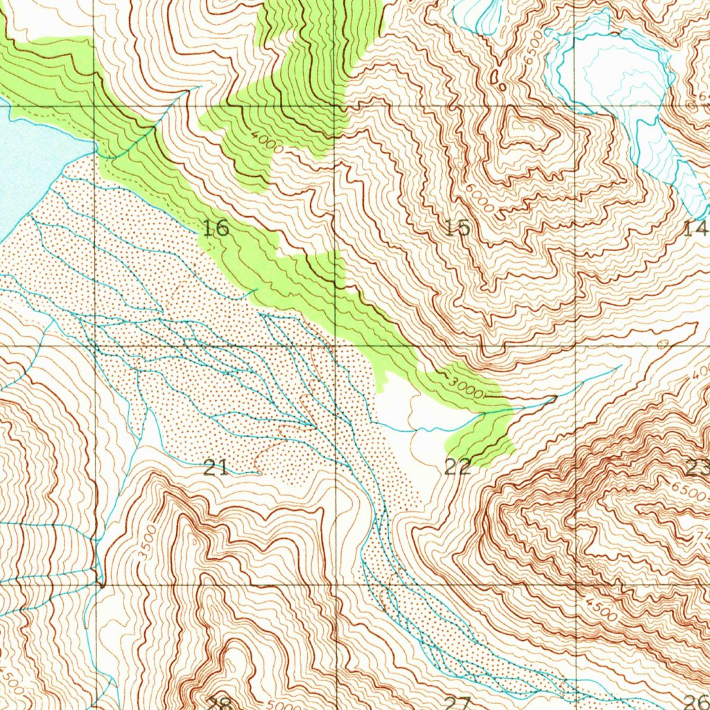 Lake Clark D-3, AK (1954, 63360-Scale) Map by United States Geological ...