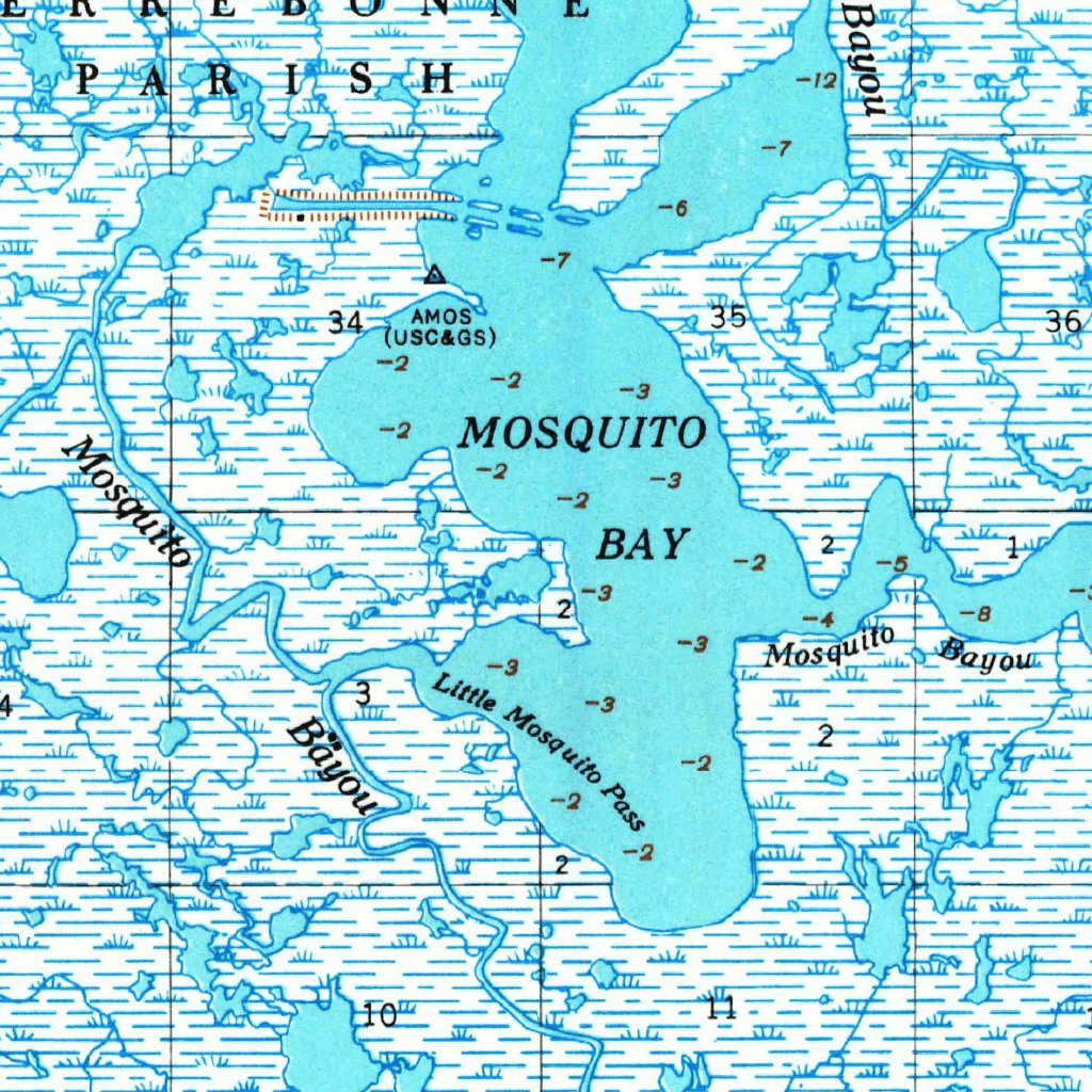 Lake Decade, LA (1957, 62500-Scale) Map by United States Geological ...