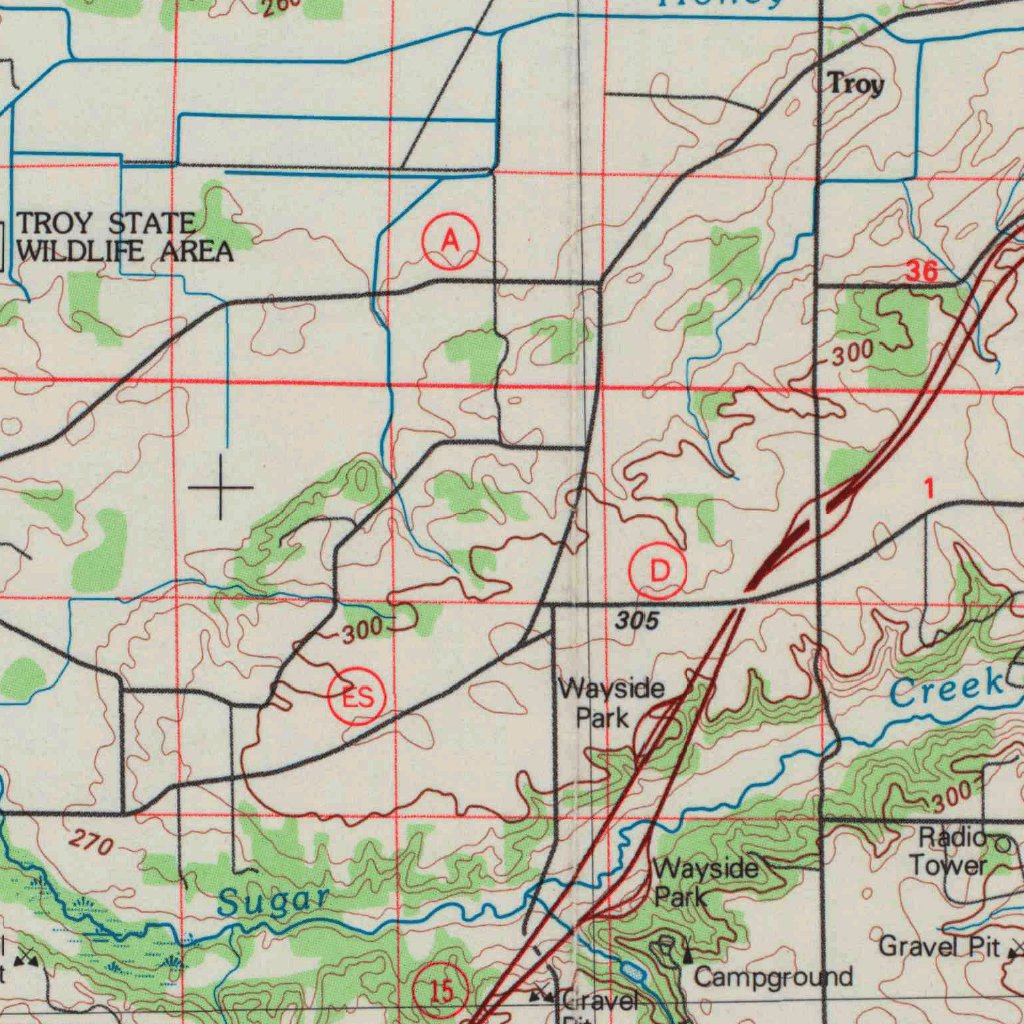 Lake Geneva, WI (1980, 100000-Scale) Map by United States Geological ...