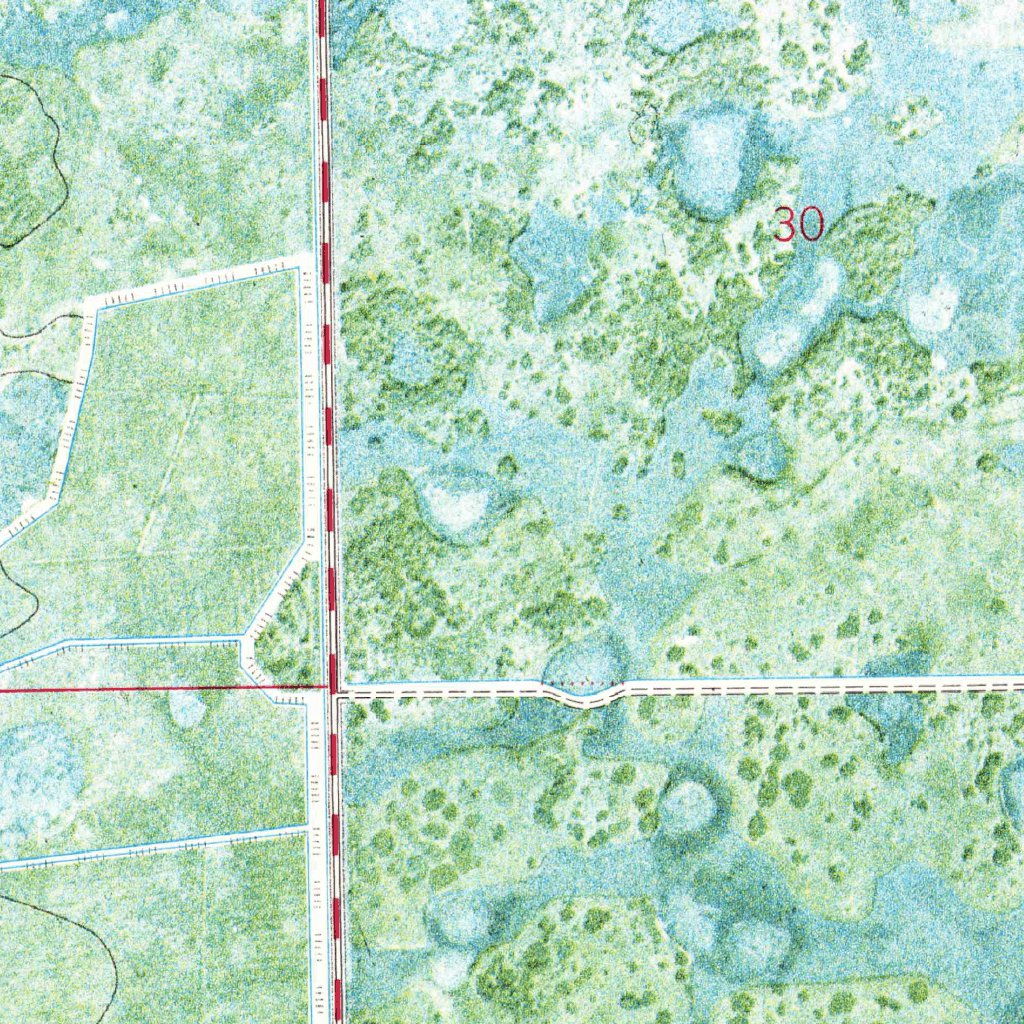Lake Harbor SW, FL (1970, 24000-Scale) Map by United States Geological ...