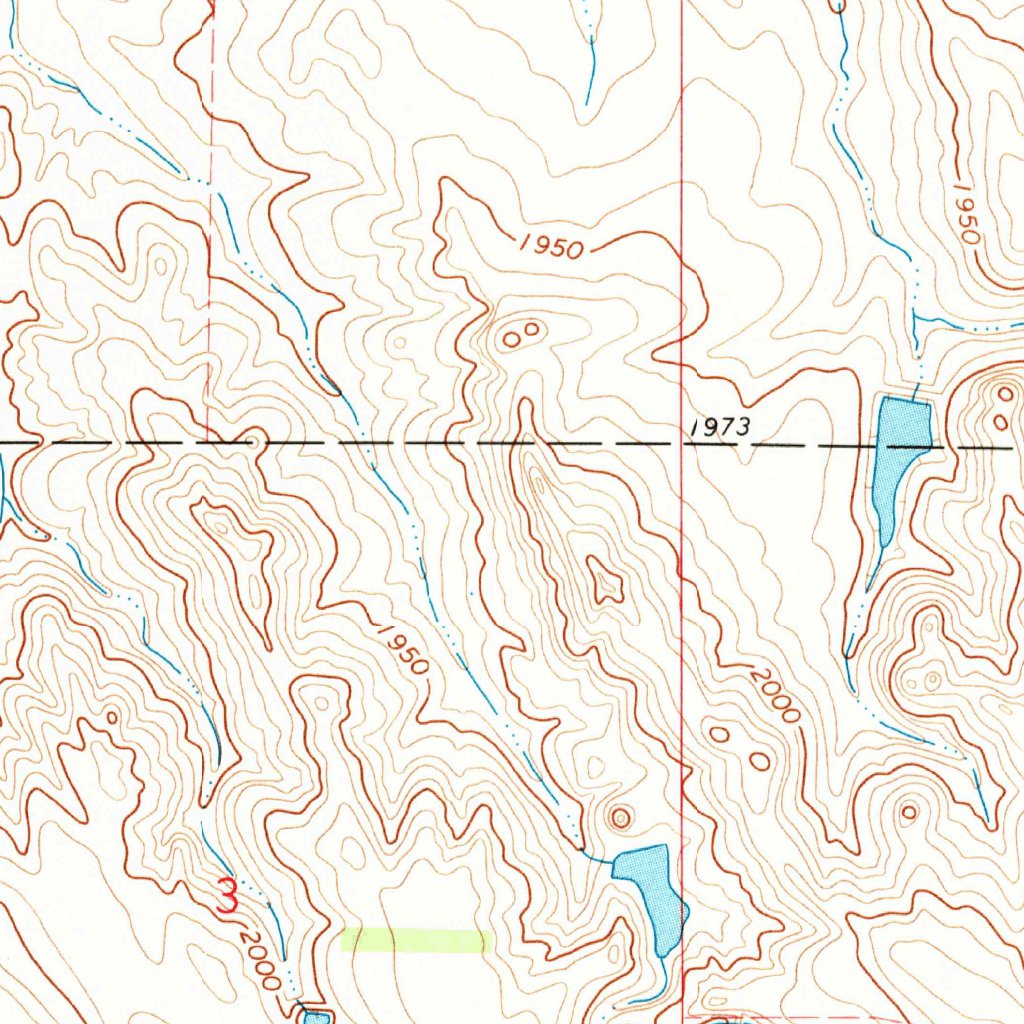 Lake Hurley SE, SD (1970, 24000-Scale) Map by United States Geological ...