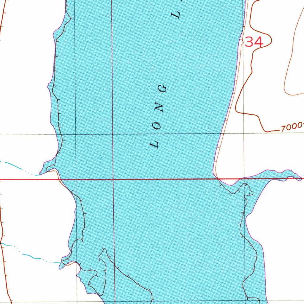Lake Ione, WY (1955, 24000-Scale) Map by United States Geological ...