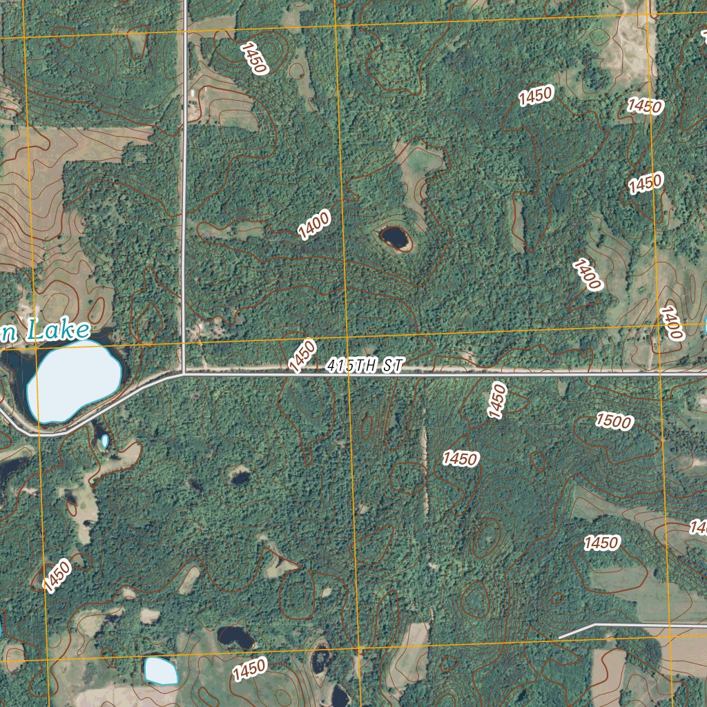 Lake Lida, MN (2010, 24000-Scale) Map by United States Geological ...