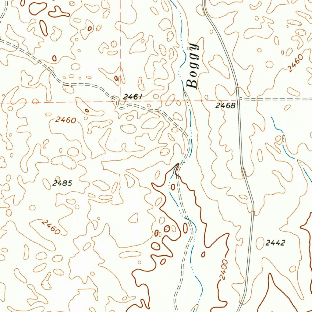 Lake Marvin, TX (1972, 24000-Scale) Map by United States Geological ...