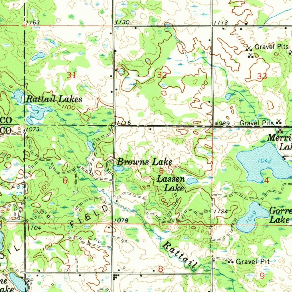 Lake, MI (1959, 62500-Scale) Map by United States Geological Survey ...