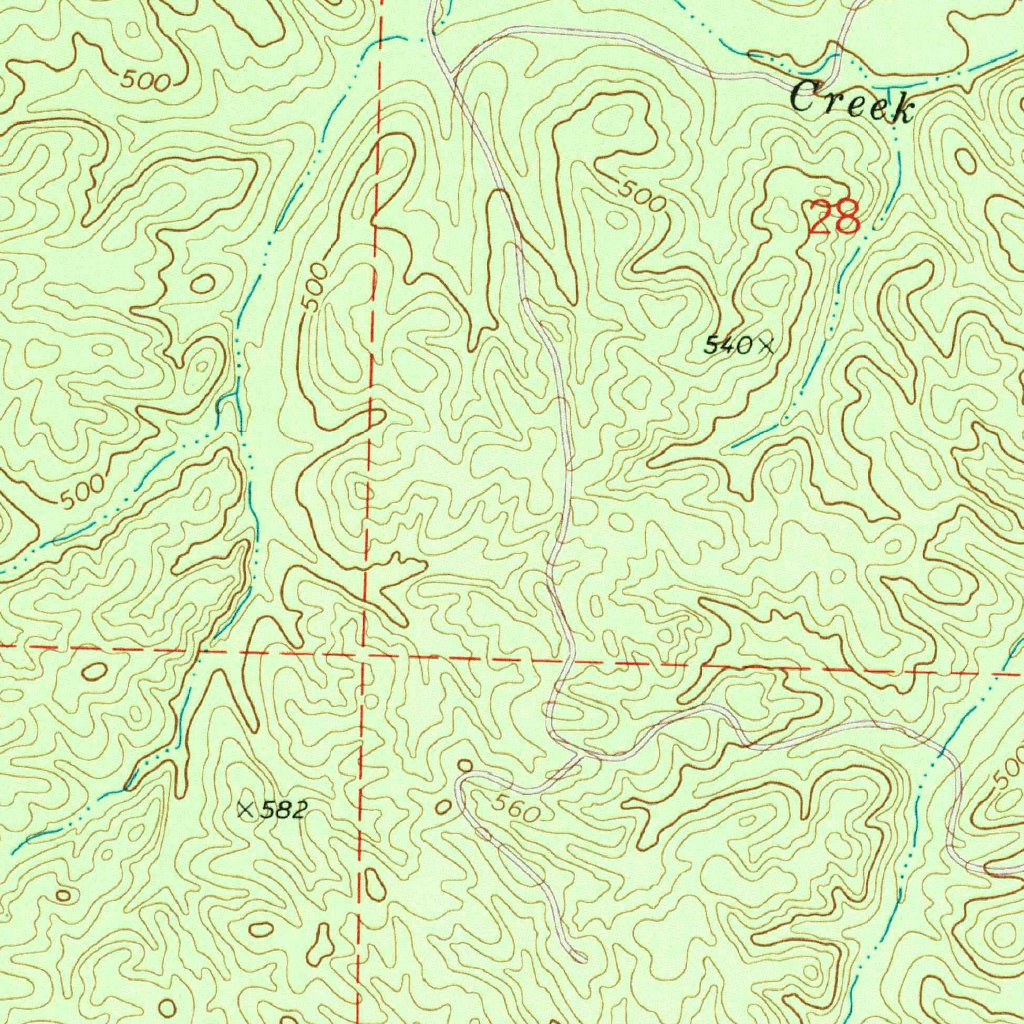 Lake Norrell, AR (1974, 24000-Scale) Map by United States Geological ...