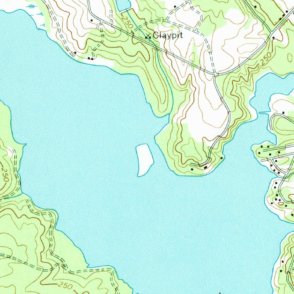 Lake Robinson, SC (1968, 24000-Scale) Map by United States Geological ...