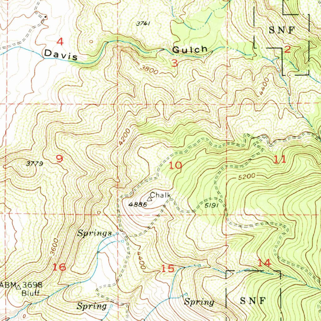 Lake Shastina, CA (1954, 62500-Scale) Map by United States Geological ...