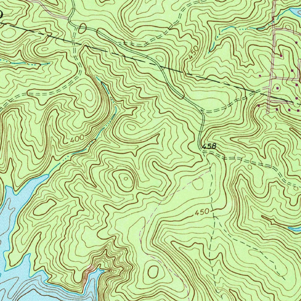 Lake Sinclair East, GA (1972, 24000-Scale) Map by United States ...