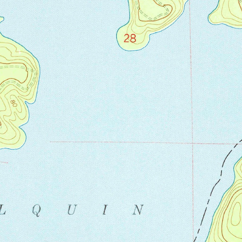 Lake Talquin, FL (1972, 24000-Scale) Map by United States Geological ...