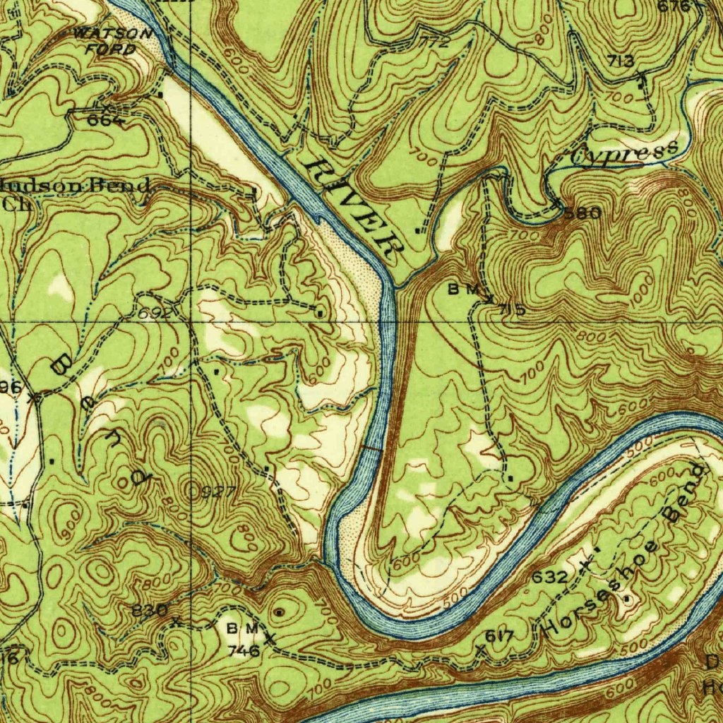 Lake Travis, TX (1932, 62500-Scale) Map by United States Geological ...