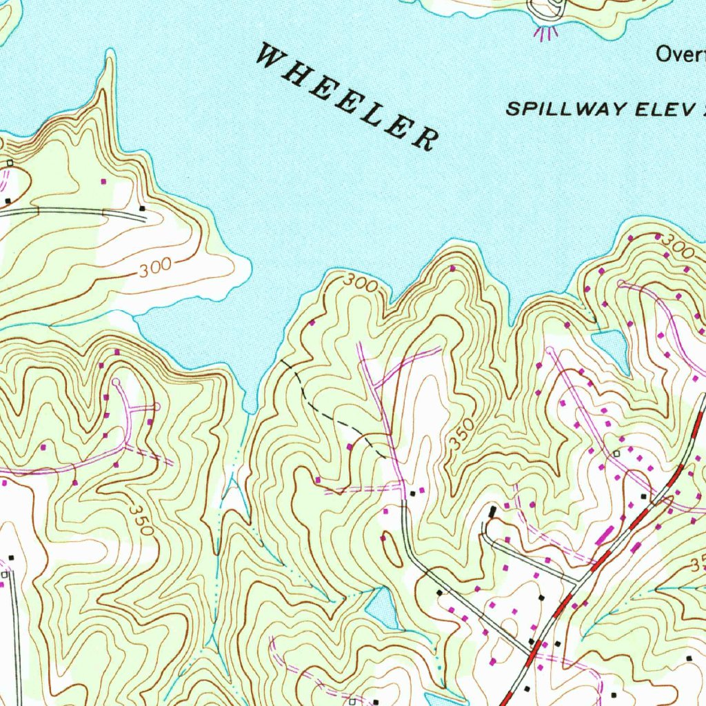 Lake Wheeler, NC (1964, 24000-Scale) Map by United States Geological ...