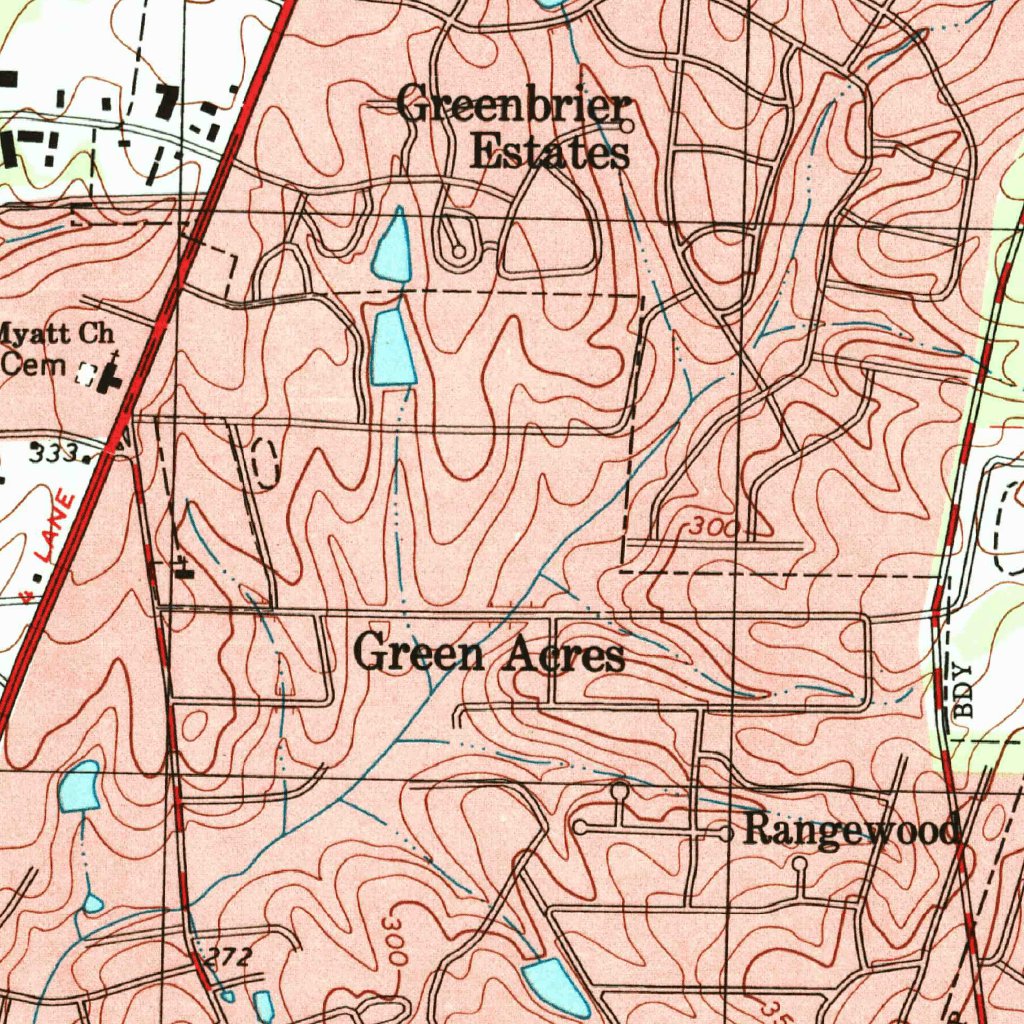 Lake Wheeler, NC (1993, 24000-Scale) Map by United States Geological ...