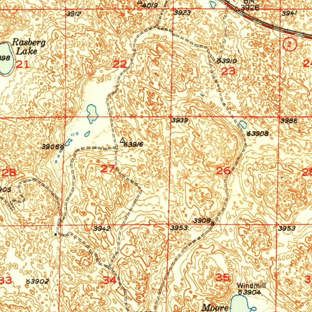 Lakeside, NE (1950, 62500-Scale) Map by United States Geological Survey ...