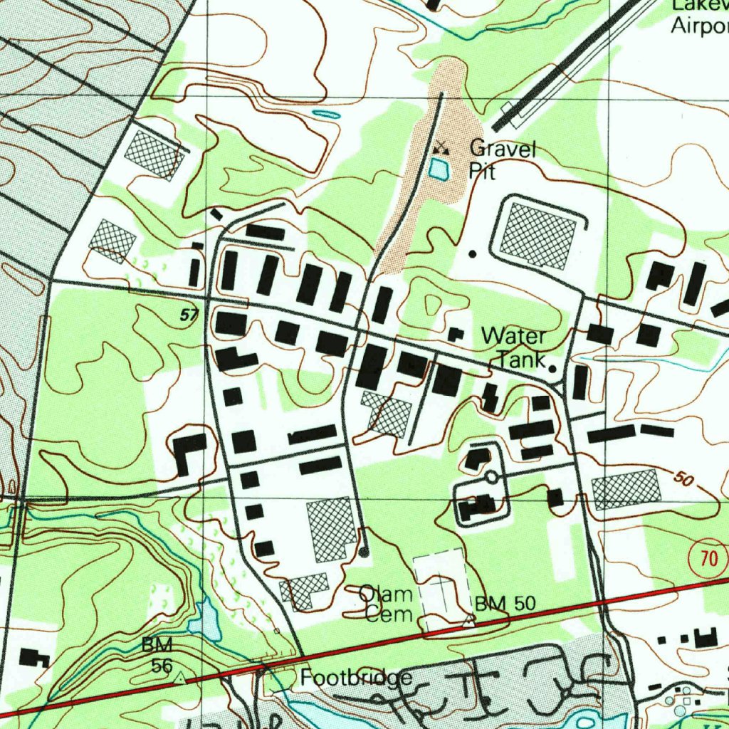 Lakewood, NJ (1989, 24000-Scale) Map by United States Geological Survey ...