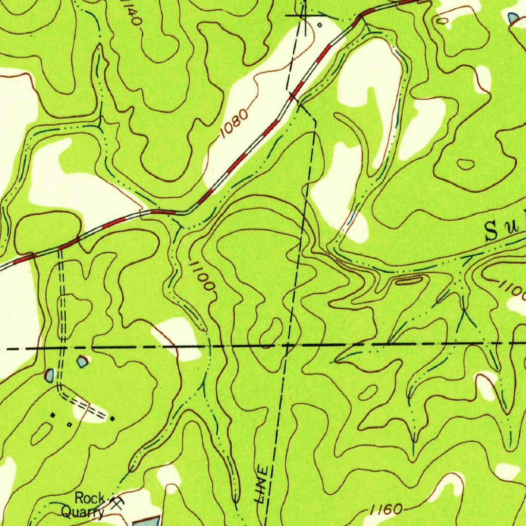 Lampasas, TX (1954, 24000-Scale) Map by United States Geological Survey ...