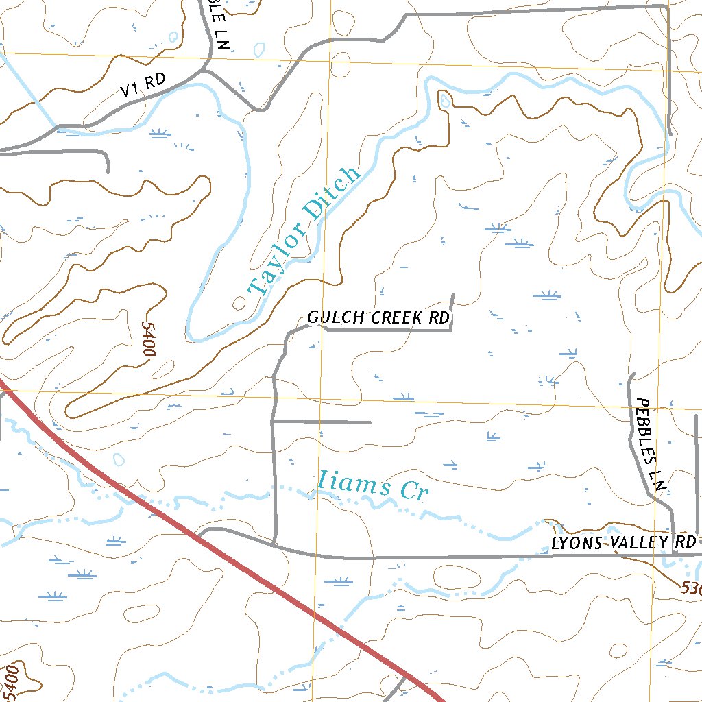 Lander, WY (2021, 24000-Scale) Map by United States Geological Survey ...