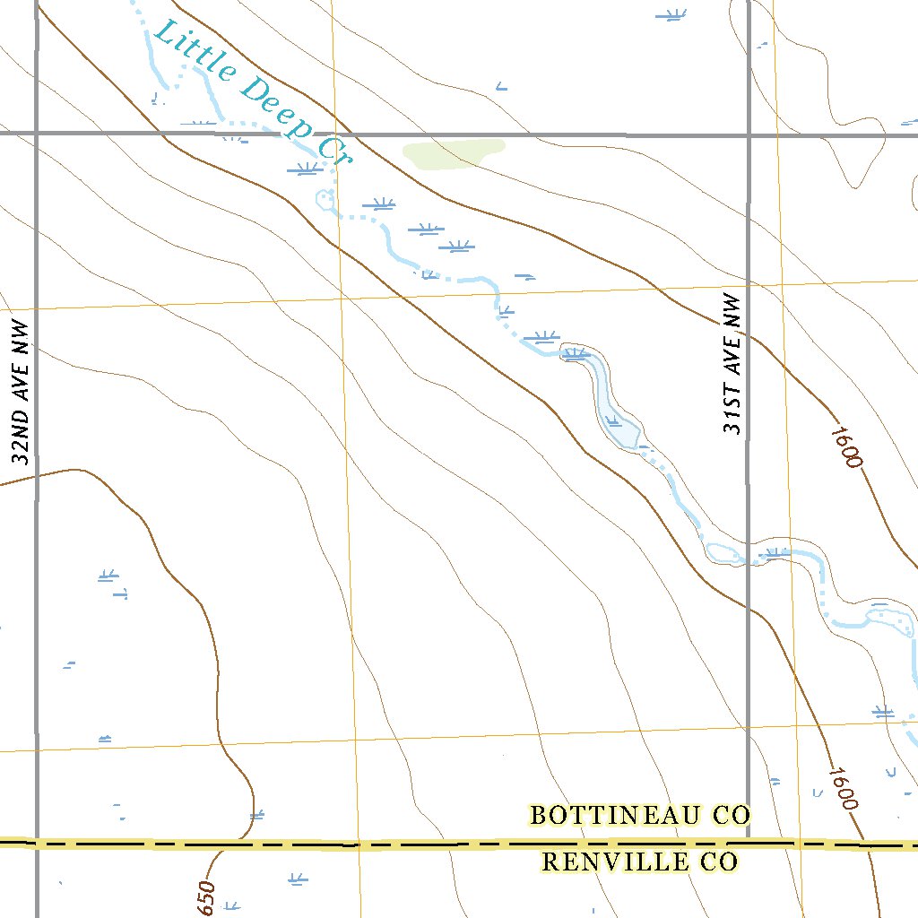 Lansford SW, ND (2020, 24000-Scale) Map by United States Geological ...