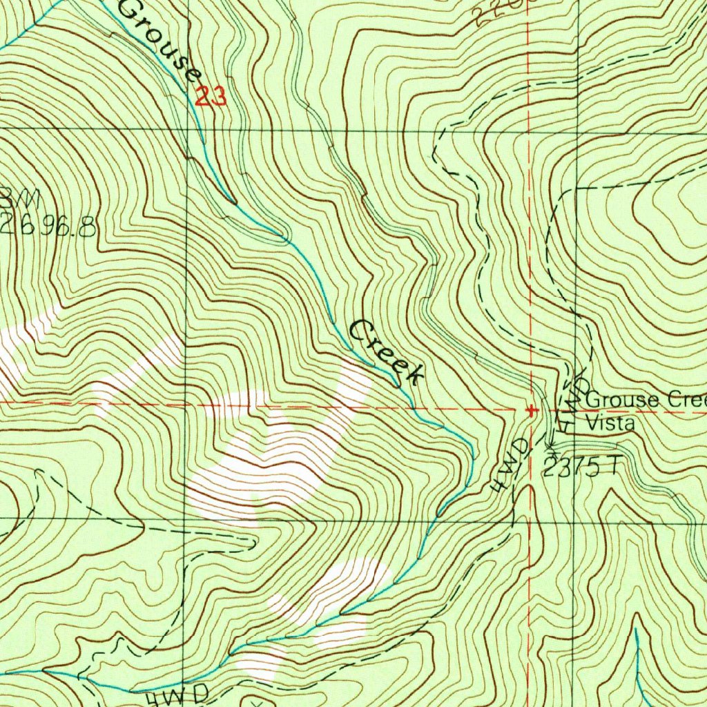 Larch Mountain, WA (1986, 24000-Scale) Map by United States Geological ...