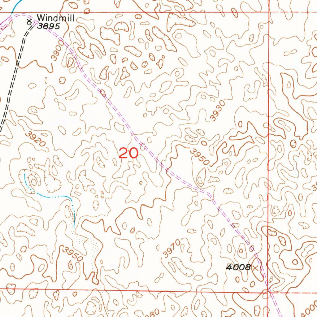 Las Animas, CO (1953, 24000-Scale) Map by United States Geological ...