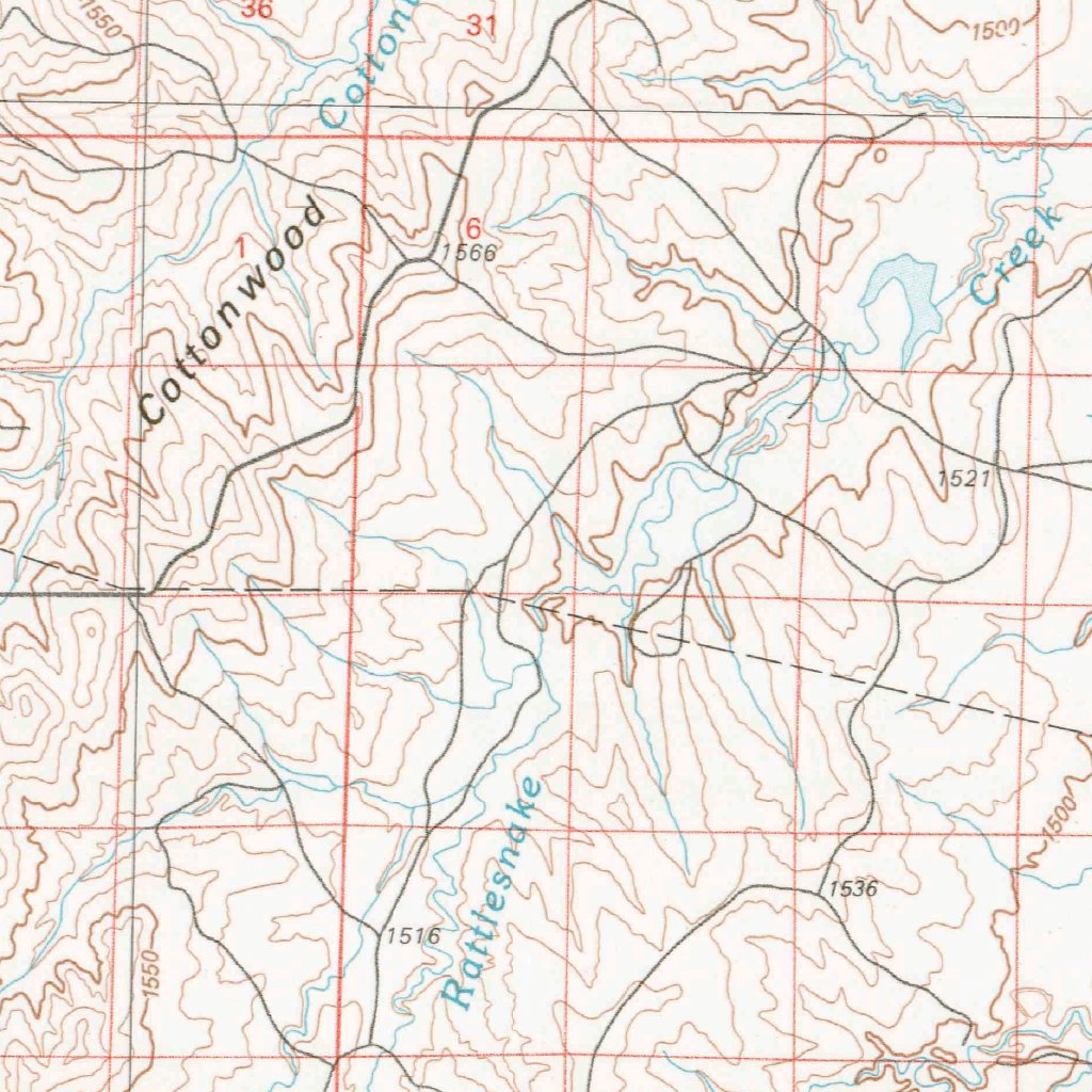 Last Chance, CO (1983, 100000-Scale) Map by United States Geological ...