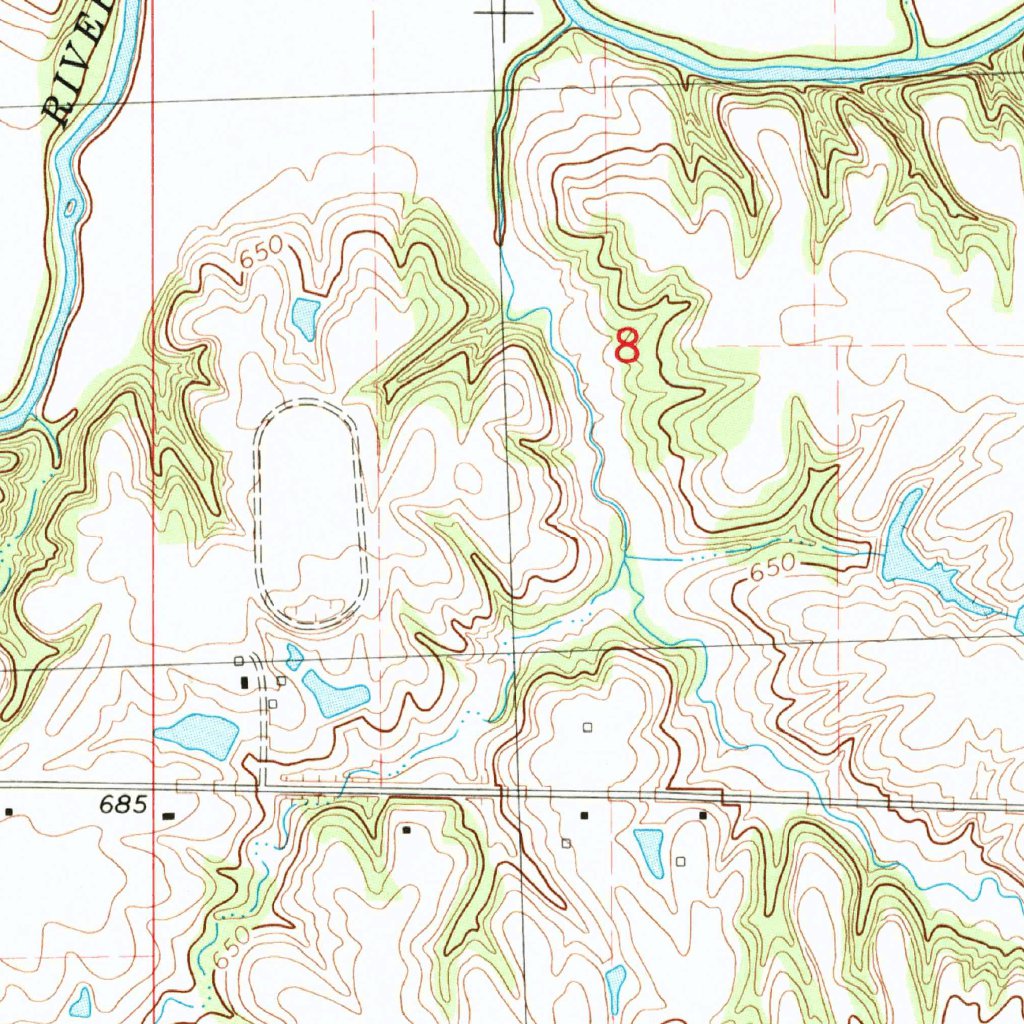 Laura, IL (1982, 24000-Scale) Map by United States Geological Survey ...