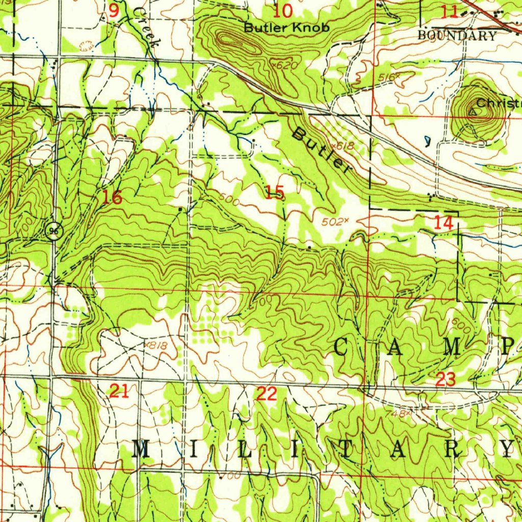 Lavaca, AR (1947, 62500-Scale) Map by United States Geological Survey ...