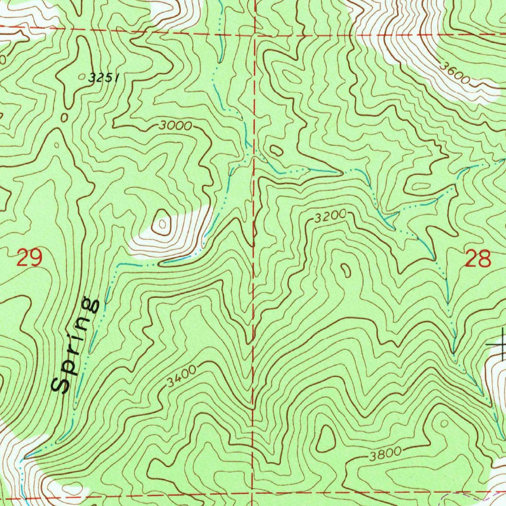 Lawson Mountain, OR (1968, 24000-Scale) Map by United States Geological ...