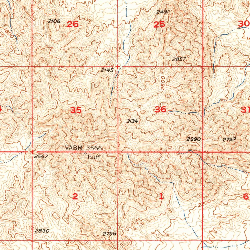 Lead Mountain, CA (1955, 62500-Scale) Map by United States Geological ...