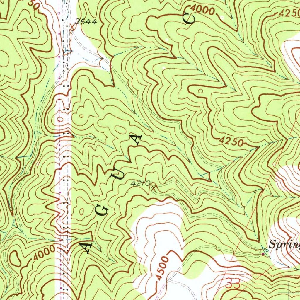 Lebec, CA (1958, 24000-Scale) Map by United States Geological Survey ...
