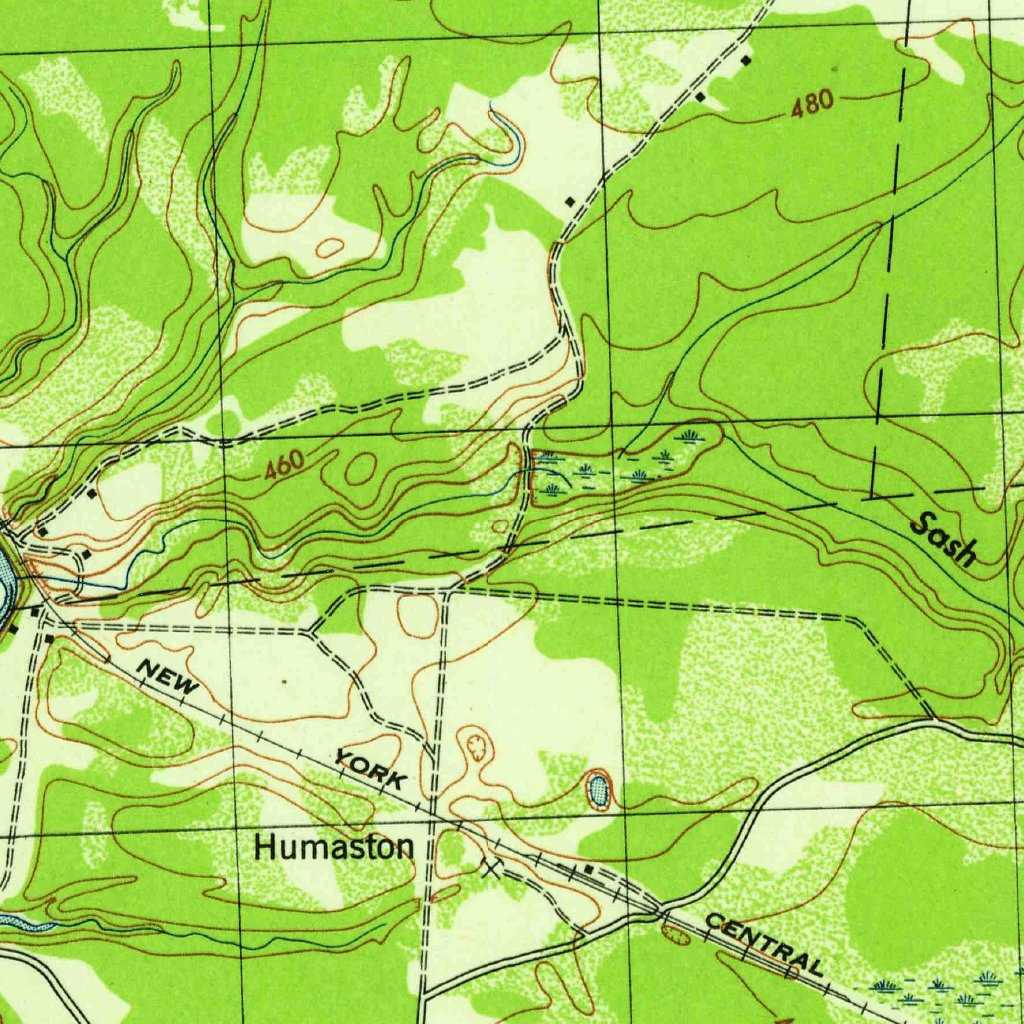 Lee Center, NY (1943, 31680-Scale) Map by United States Geological ...