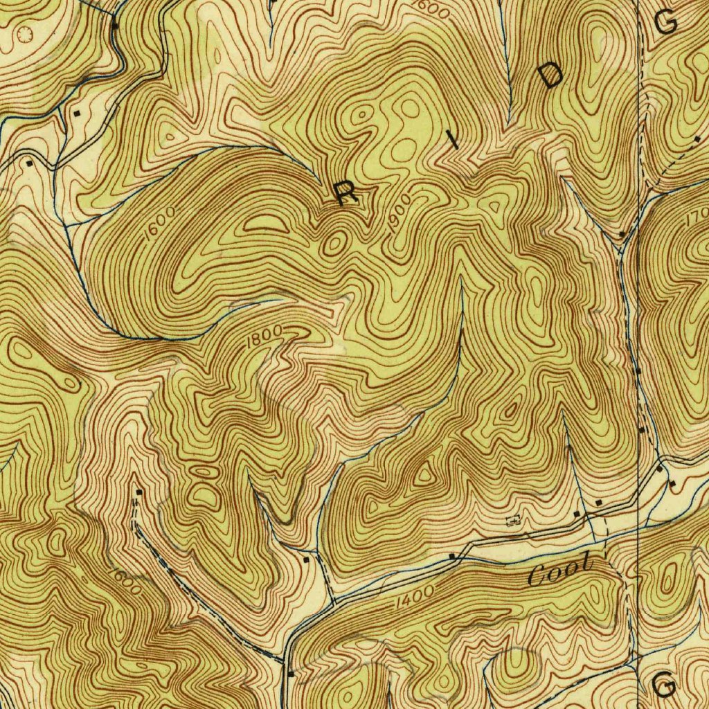 Lee Valley, TN (1940, 24000-Scale) Map by United States Geological ...