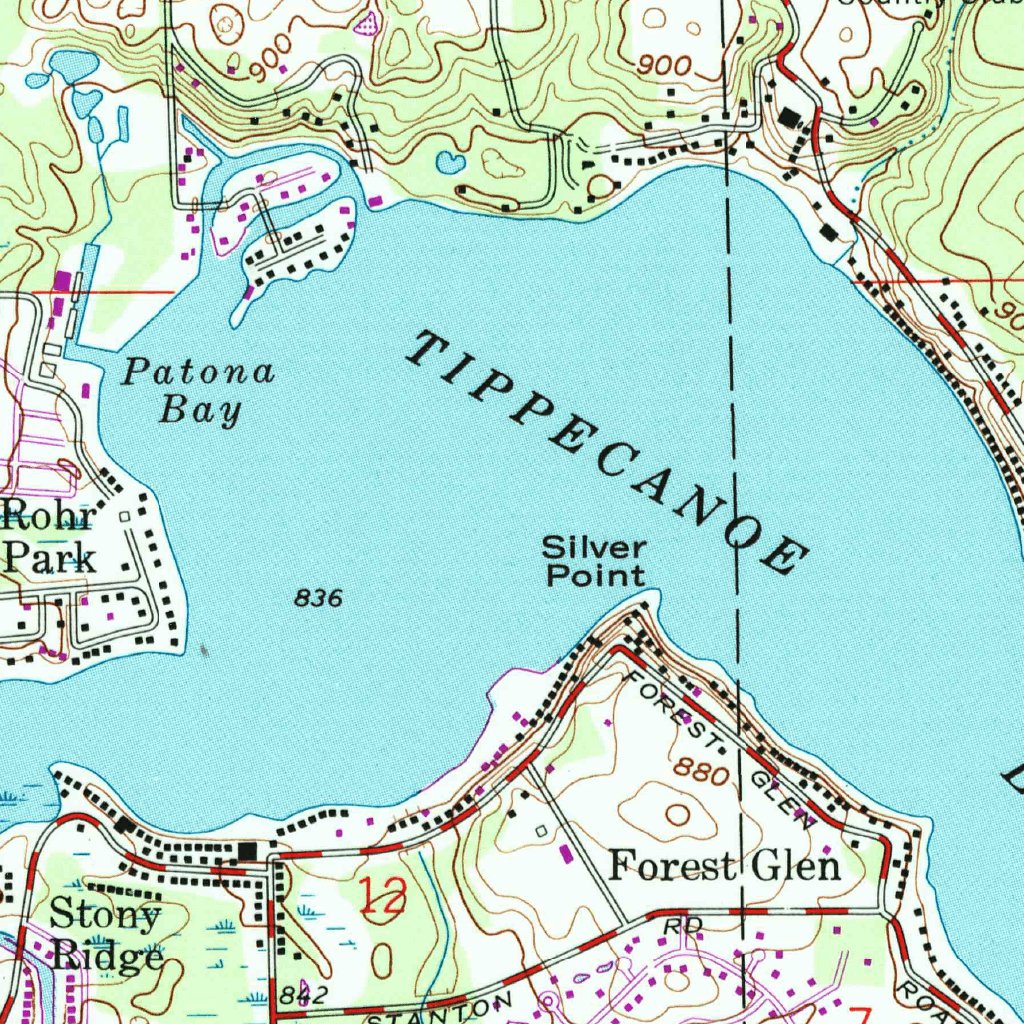 Leesburg, IN (1992, 24000-Scale) Map by United States Geological Survey ...