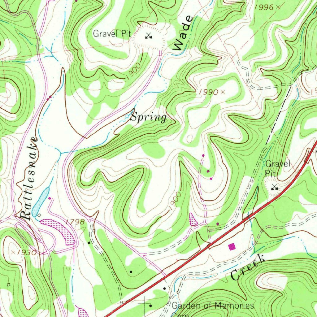 Legion, TX (1964, 24000-Scale) Map by United States Geological Survey ...