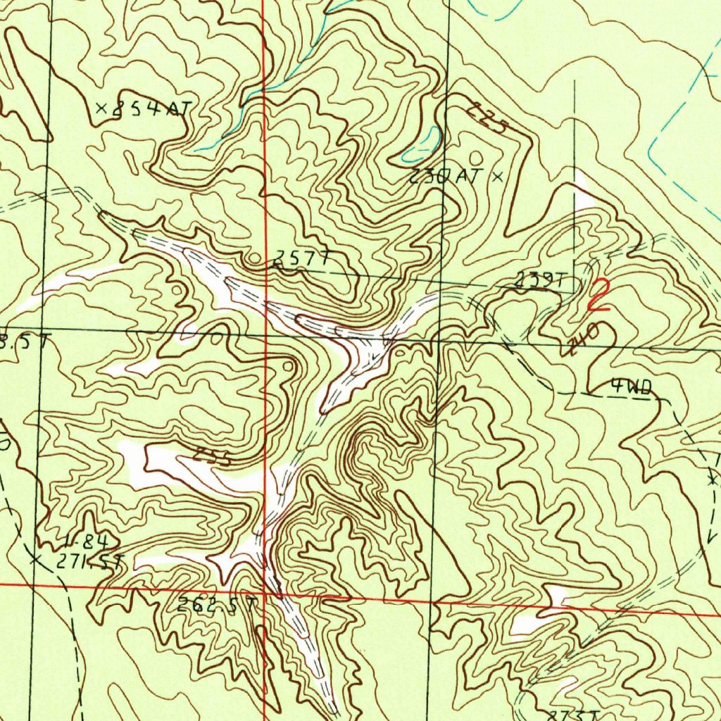 Legrand, MI (1986, 24000-Scale) Map by United States Geological Survey ...