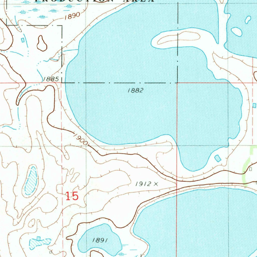 Lehr NE, ND (1982, 24000-Scale) Map by United States Geological Survey ...