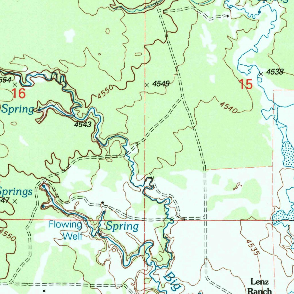 Lenz, OR (1999, 24000-Scale) Map by United States Geological Survey ...