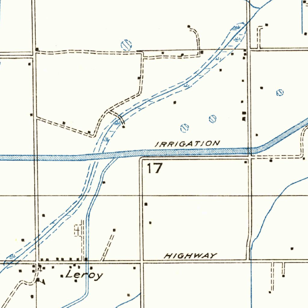 Leroy, LA (1954, 31680-Scale) Map by United States Geological Survey ...