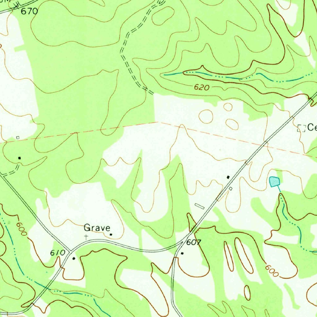 Lexington, GA (1971, 24000-Scale) Map by United States Geological ...