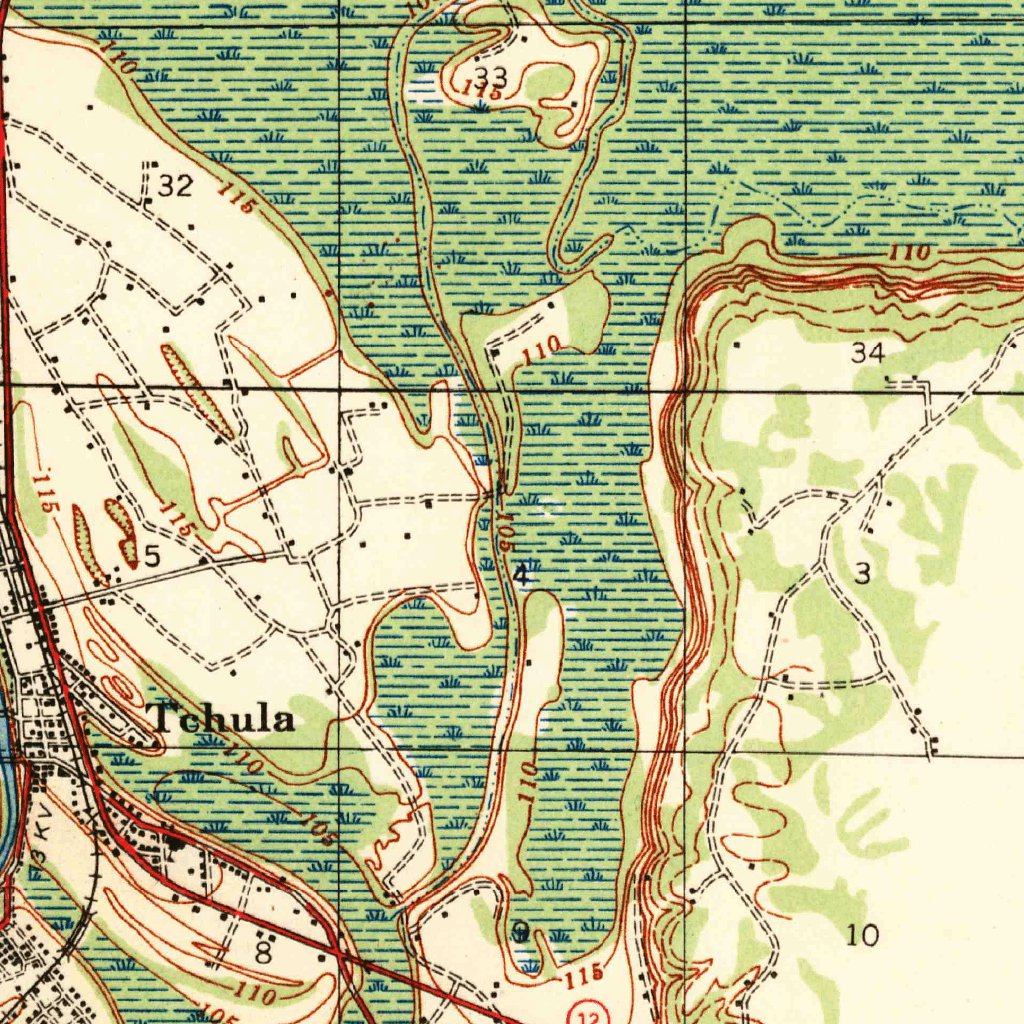 Lexington, MS (1940, 62500-Scale) Map by United States Geological ...