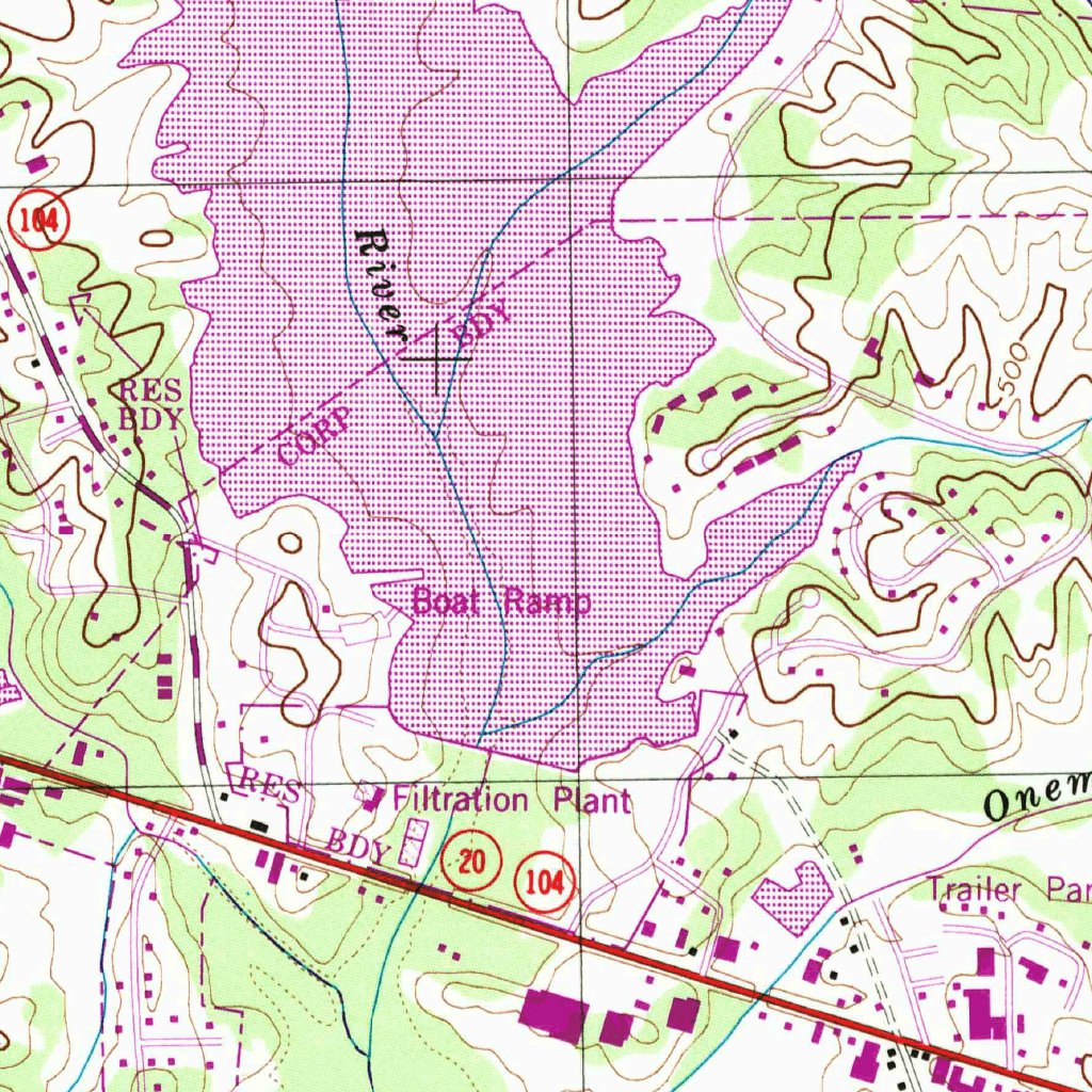 Lexington, TN (1950, 24000-Scale) Map by United States Geological ...